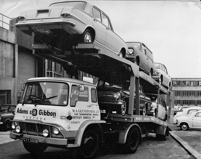 Evolution of car transporters - Classic & Vintage Commercials