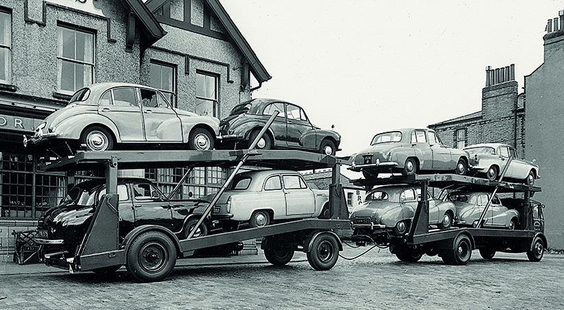 Evolution of car transporters - Classic & Vintage Commercials