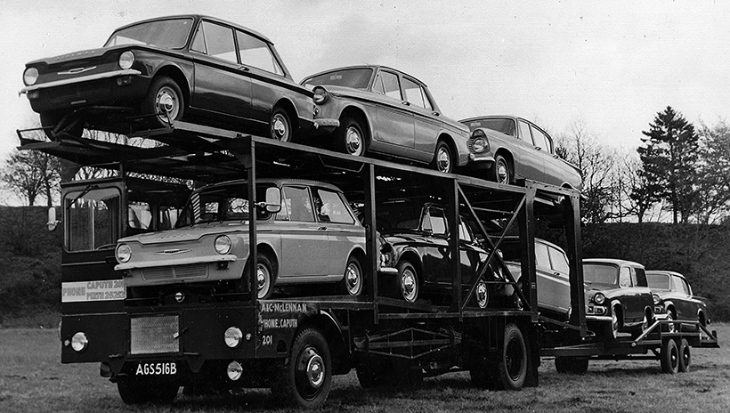 Evolution of car transporters - Classic & Vintage Commercials