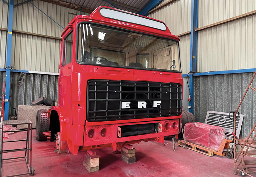 1976 ERF B Series superbly restored - Classic & Vintage Commercials