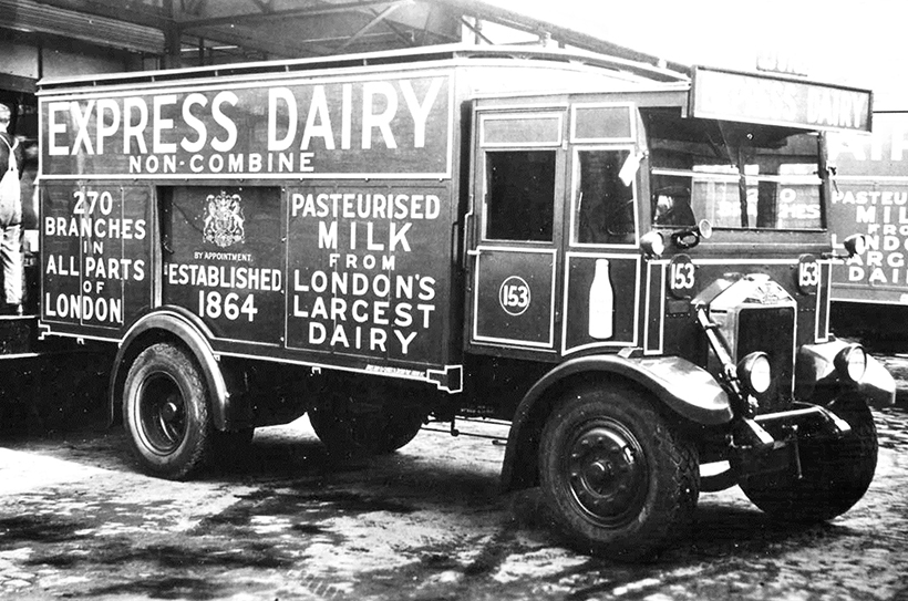 The Express Dairy Motorised Fleet - Classic & Vintage Commercials