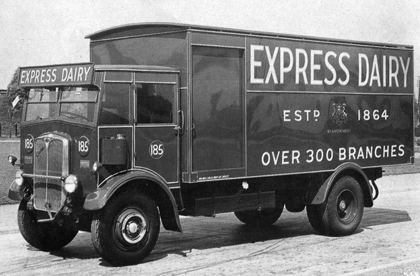 The Express Dairy Motorised Fleet - Classic & Vintage Commercials