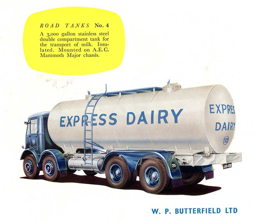 The Express Dairy Motorised Fleet - Classic & Vintage Commercials