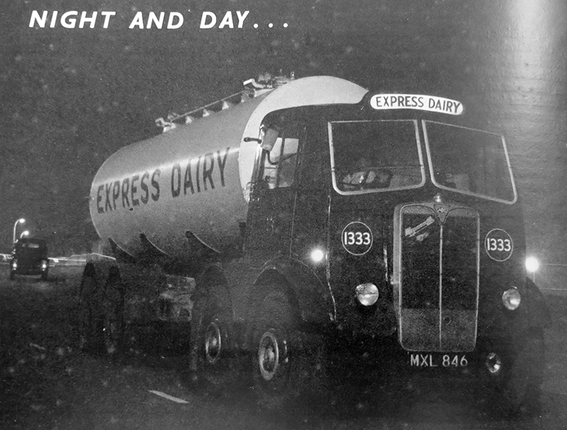 The Express Dairy Motorised Fleet - Classic & Vintage Commercials