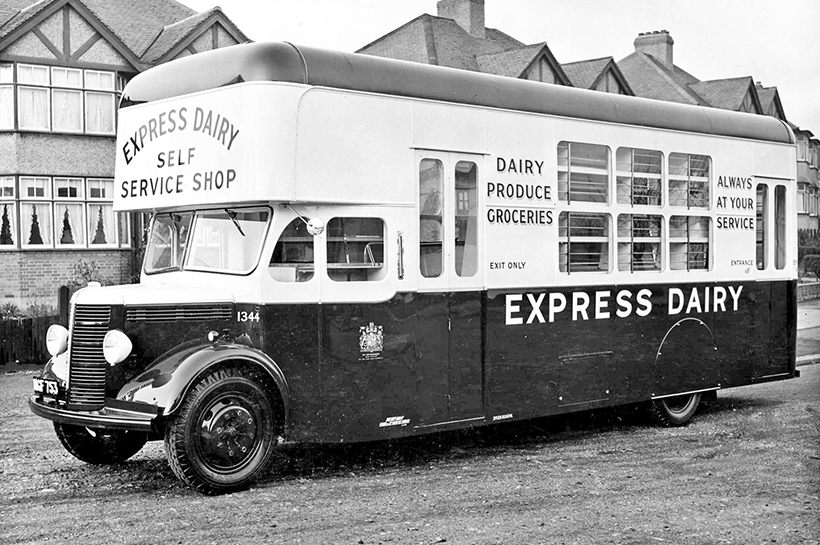 The Express Dairy Motorised Fleet - Classic & Vintage Commercials