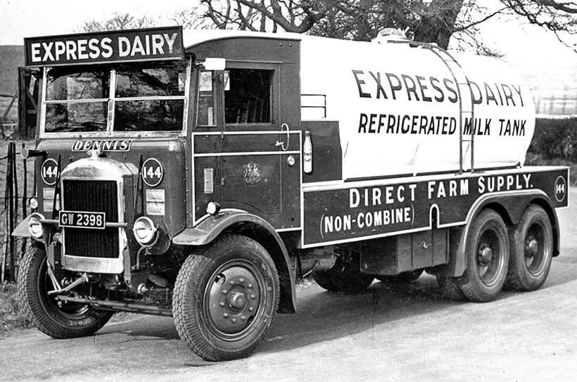 The Express Dairy Motorised Fleet - Classic & Vintage Commercials